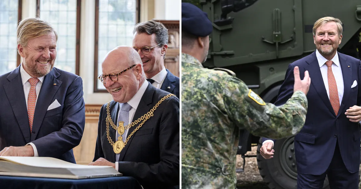 Koning Willem-Alexander bezoekt Duitse stad Münster - Blauw Bloed