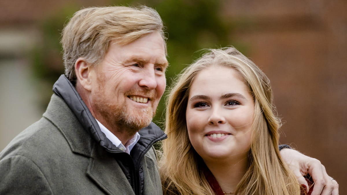 Prinses Amalia lijkt als twee druppels water op haar vader - Blauw Bloed