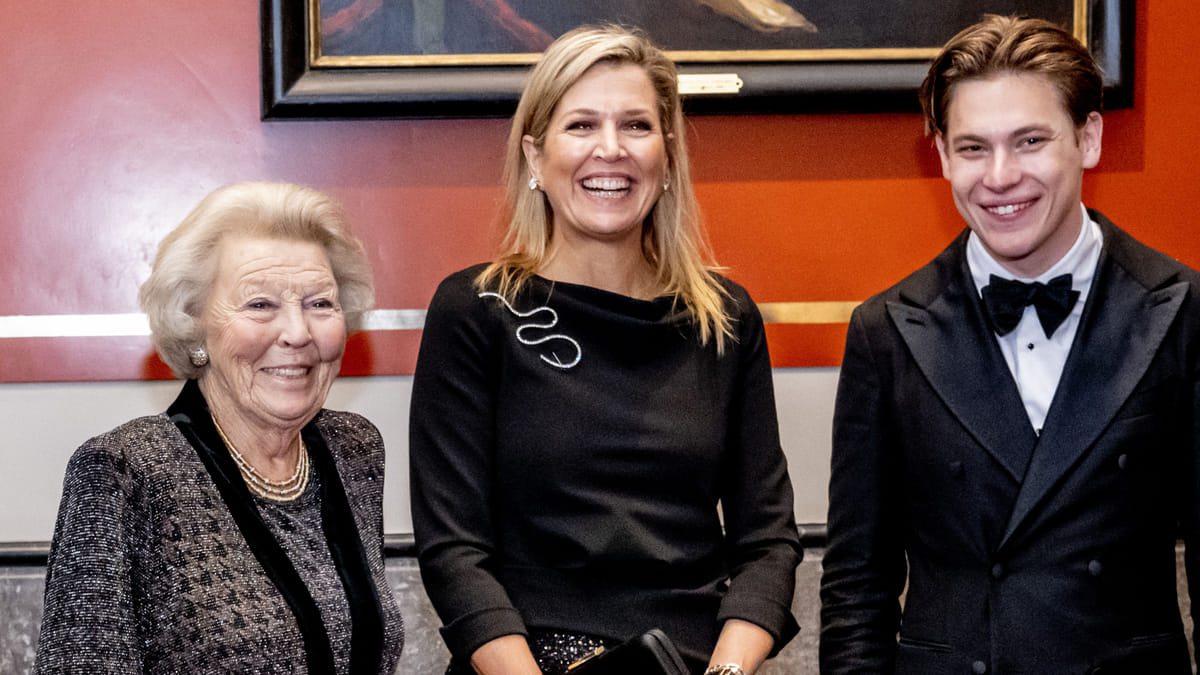 Lief! Beatrix bedankt Máxima voor "mooie avond" - Blauw Bloed