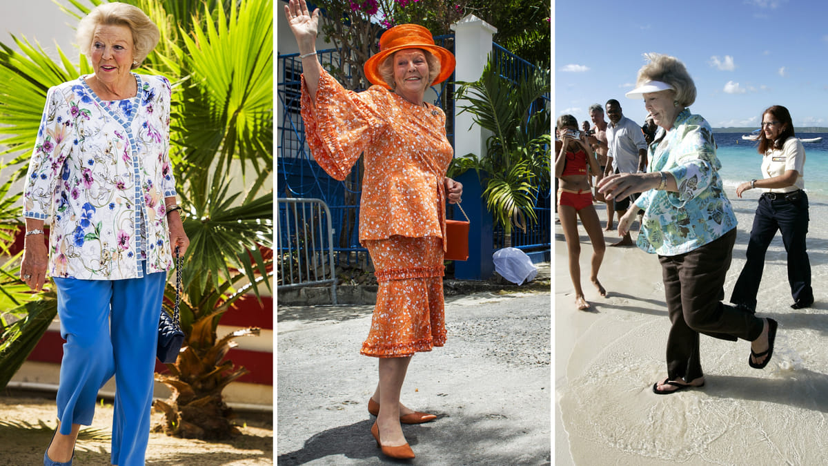 Prints en kleuren: dit is de tropenmode van prinses Beatrix - Blauw Bloed