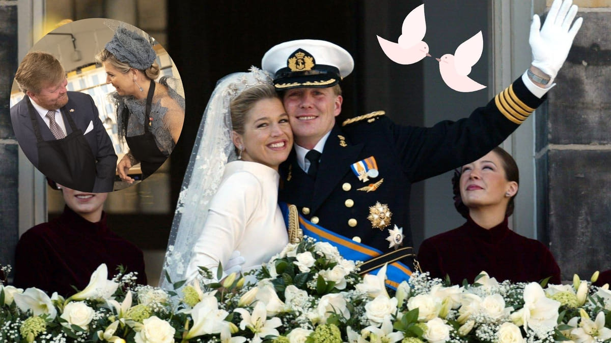 Kijk: 21 iefdevolle blikken, 21 jaar getrouwd! - Blauw Bloed