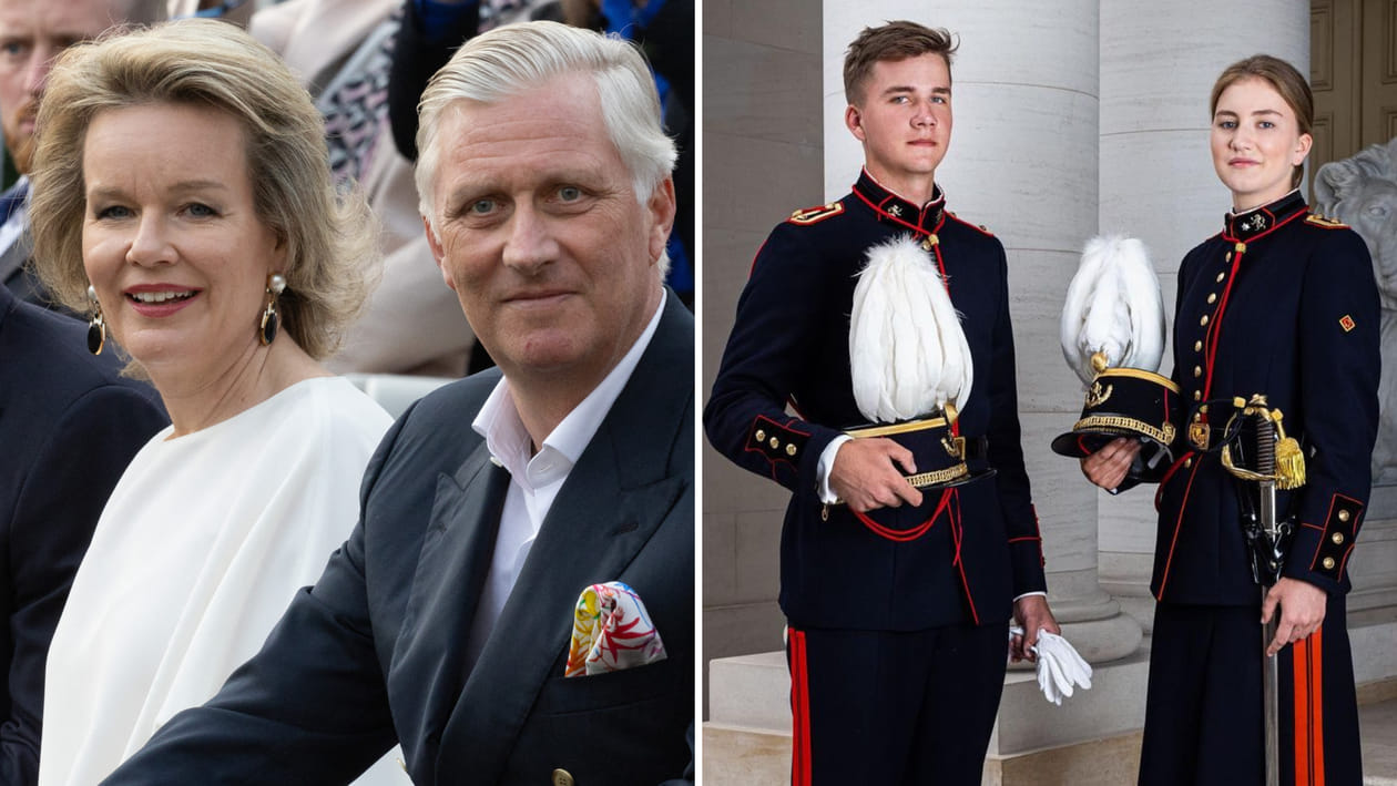 Emotioneel moment voor koning Filip en koningin Mathilde - Blauw Bloed