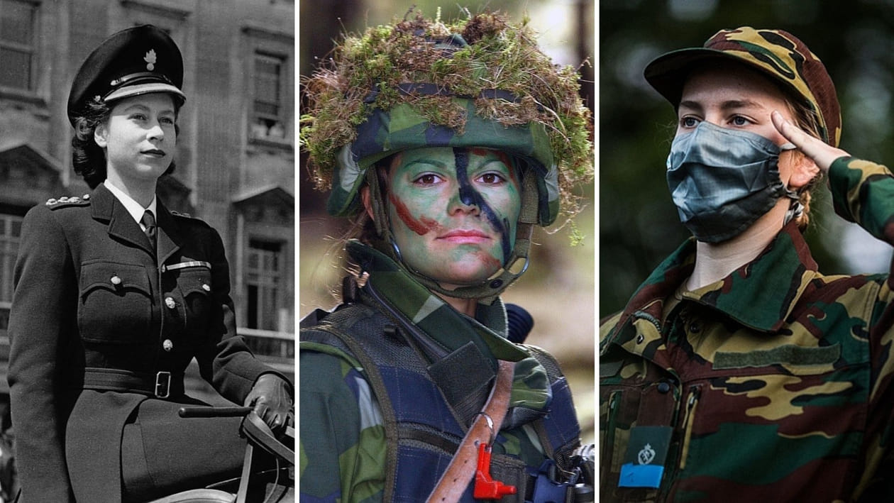 Zien! Koninklijke dames in uniform - Blauw Bloed