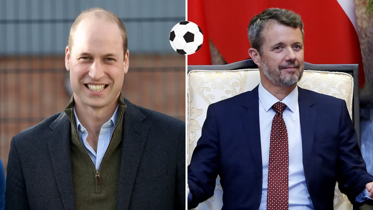 William en Frederik steken voetballers hart onder de riem - Blauw Bloed