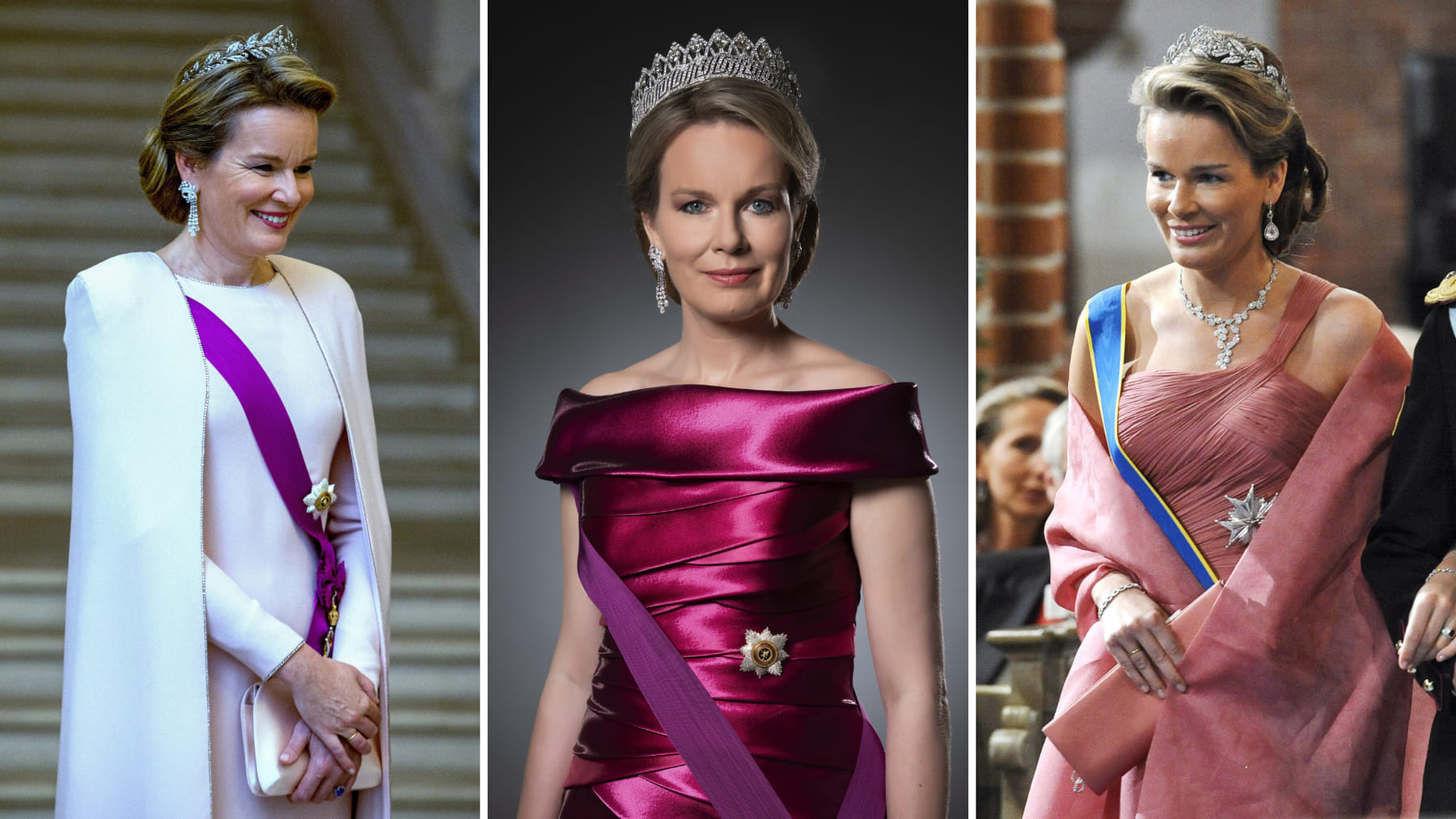 12x de mooiste galajurken van koningin Mathilde van België - Blauw Bloed