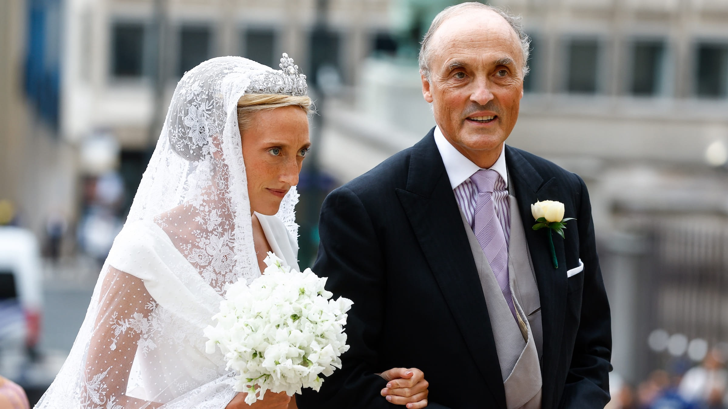 Foto's: Prinses Maria Laura is getrouwd in Brussel - Blauw Bloed